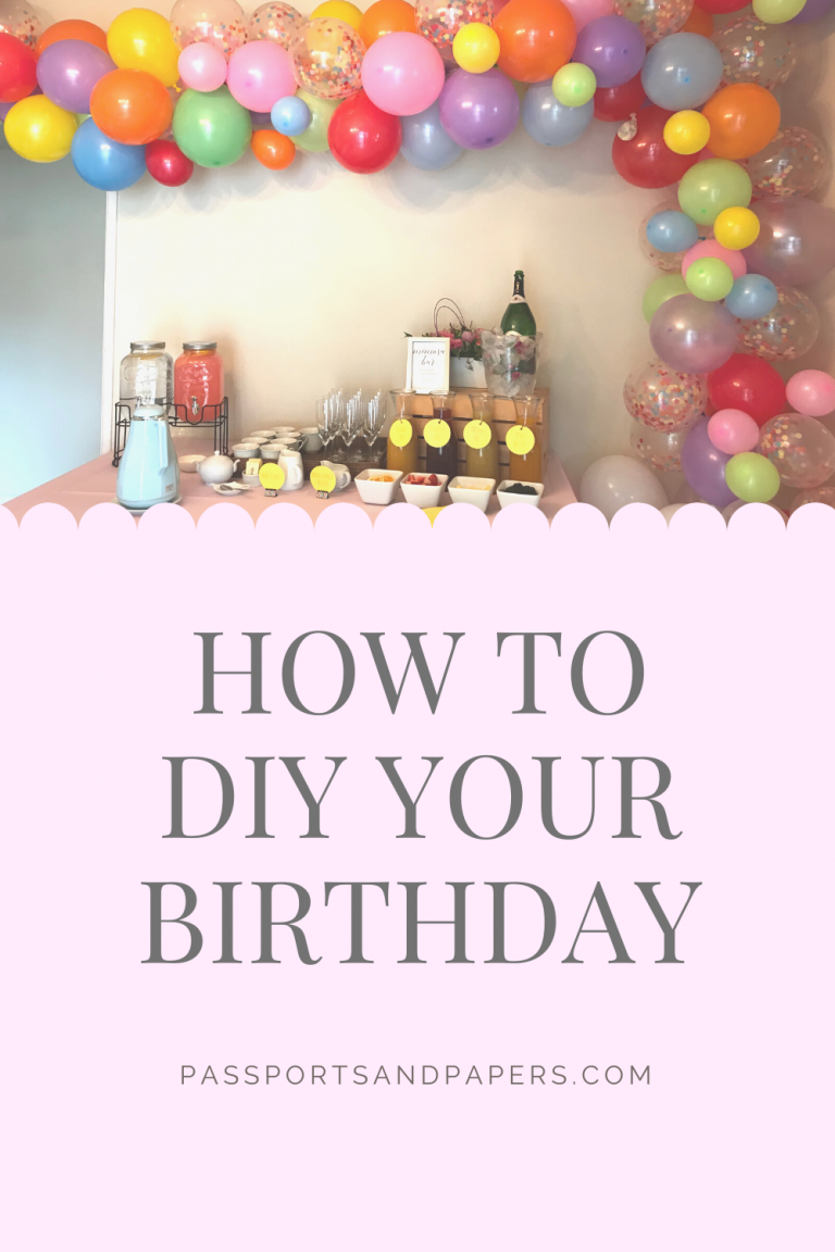 Hosting a Pinterest Perfect Party - Passports and Papers