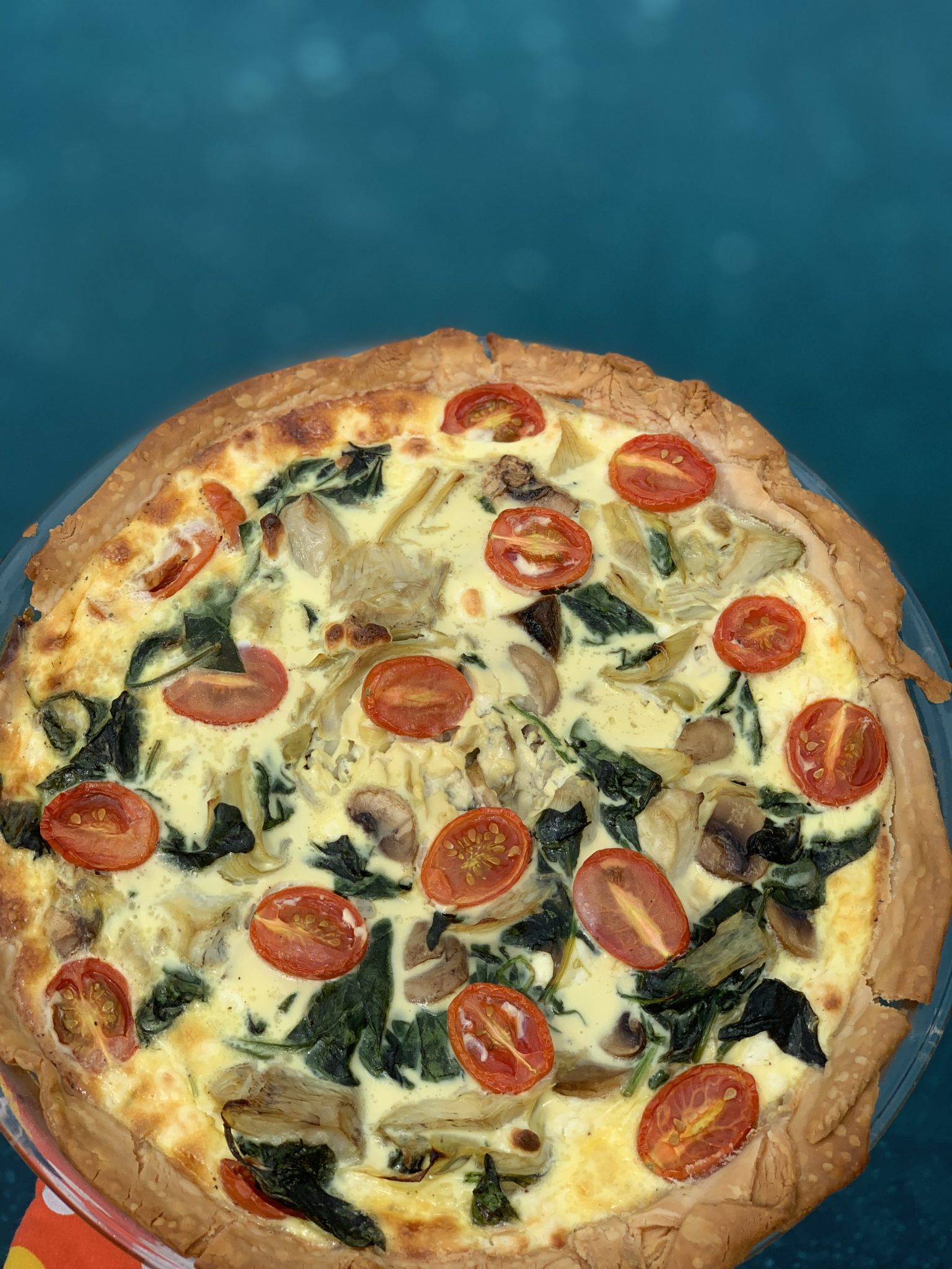 Recipe: Easy Fancy Quiche - Passports and Papers