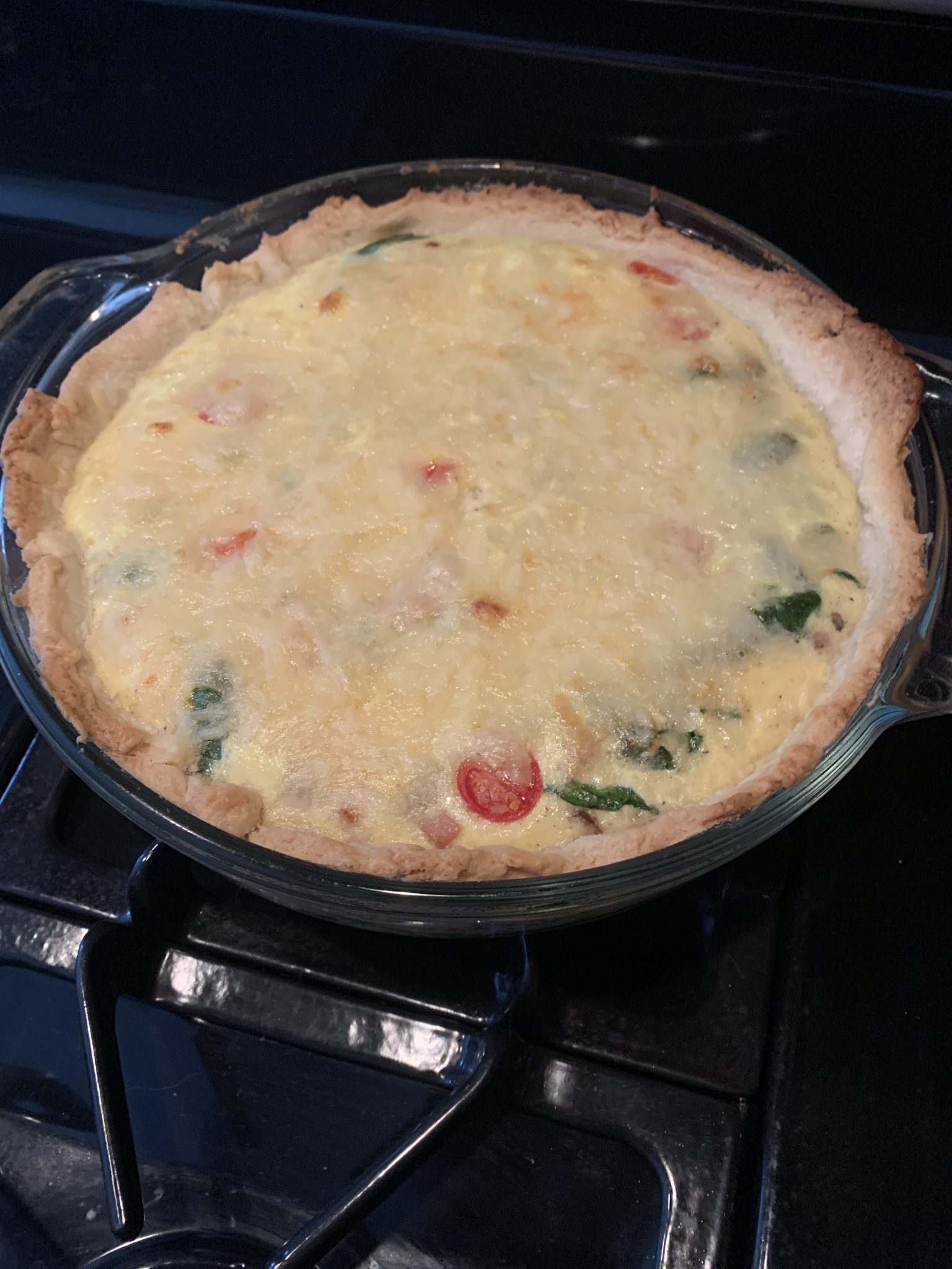 Recipe: Easy Fancy Quiche - Passports and Papers