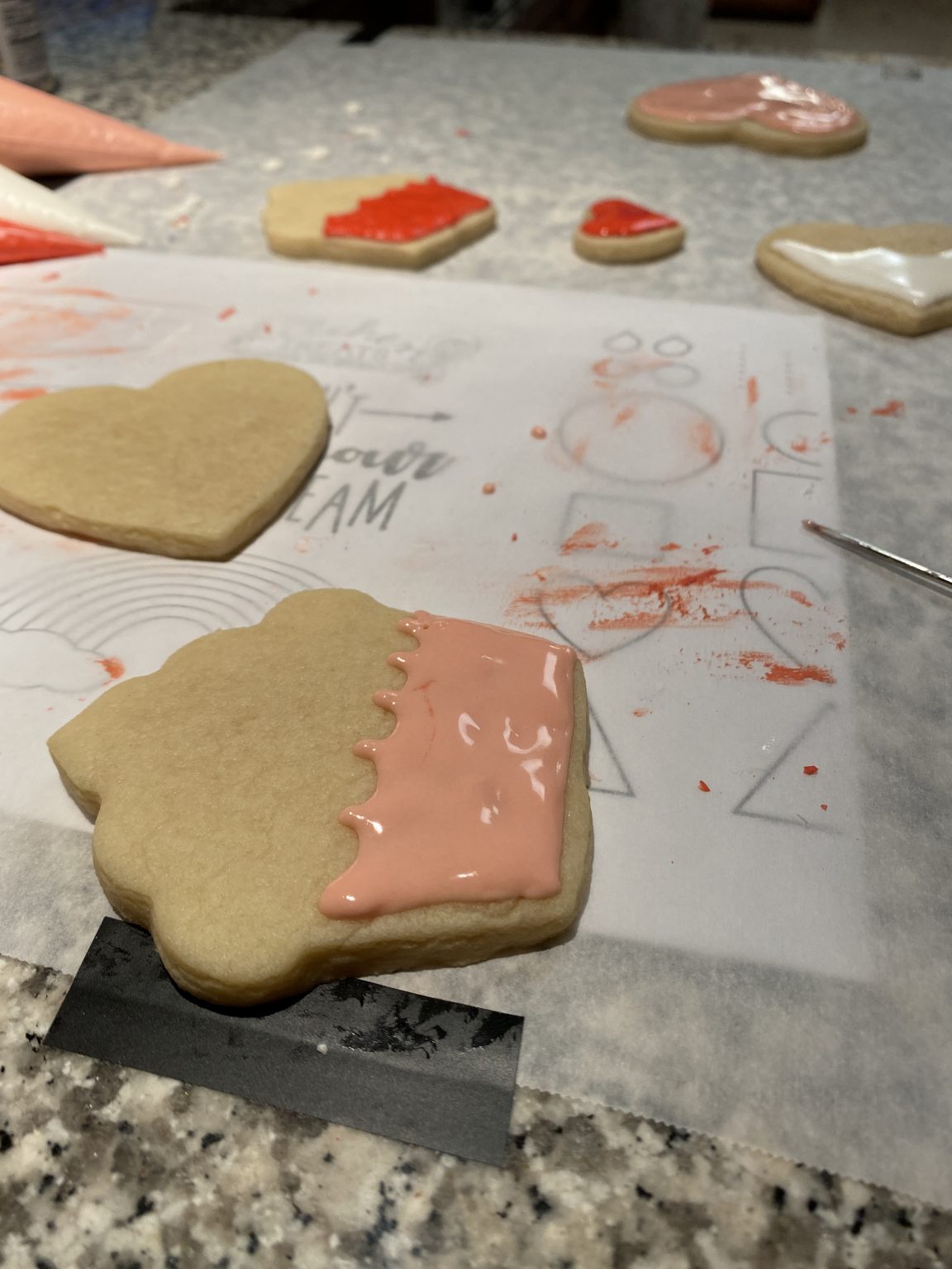 Valentine’s Day Cookies - Passports and Papers